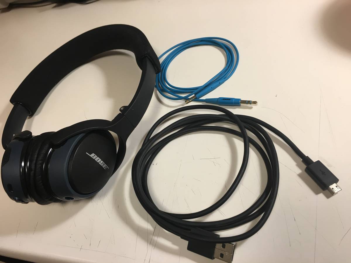 耳あて Bose SoundLink on-ear Bluetooth headphones ワイヤレスヘッドホン ブラック ボース ...