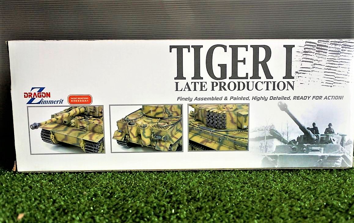 DRAGON cyber hobby ドイツ軍 ティーガー I 後期生産型 ツィメリットコーティング 1/35スケール NO.61021 ...