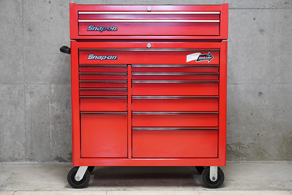 Snap-on スナップオン KRA4813 工具箱 KRA4813DKPN ロールキャブ KRA4860FPBO ドロワー ステーション 赤 ...