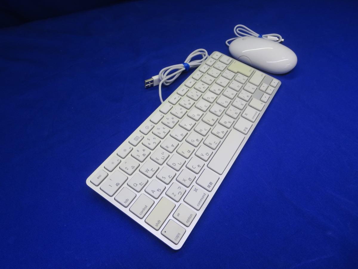 決算特価 アップル Apple/USBキーボード A1242＆マウスA1152セット//②(キーボード)｜売買されたオークション情報 ...