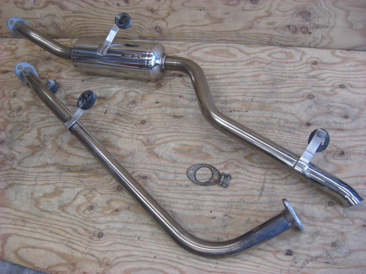 綺麗 ジムニー JA11 SUXON サクソン ダウンテール マフラー フロントパイプ セット オールステンレス ターボ F6A(社外品)｜売買されたオークション情報、yahooの商品情報を ...