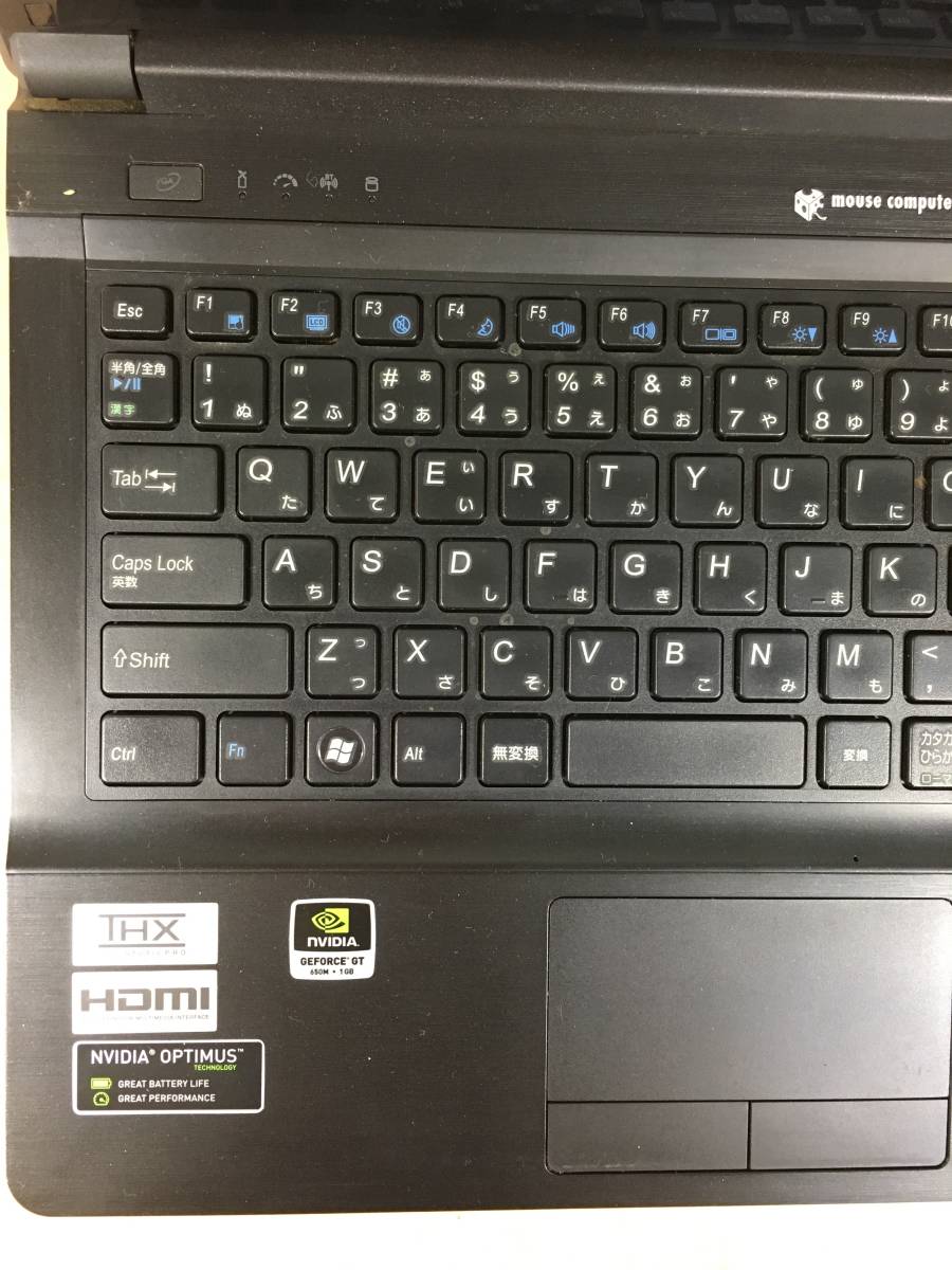 ノートPC Mouse Computer マウスコンピュータ W150ER Core i7 ゲーミング(マウスコンピューター)｜売買されたオークション情報、yahooの商品情報をアーカイブ公開 ...