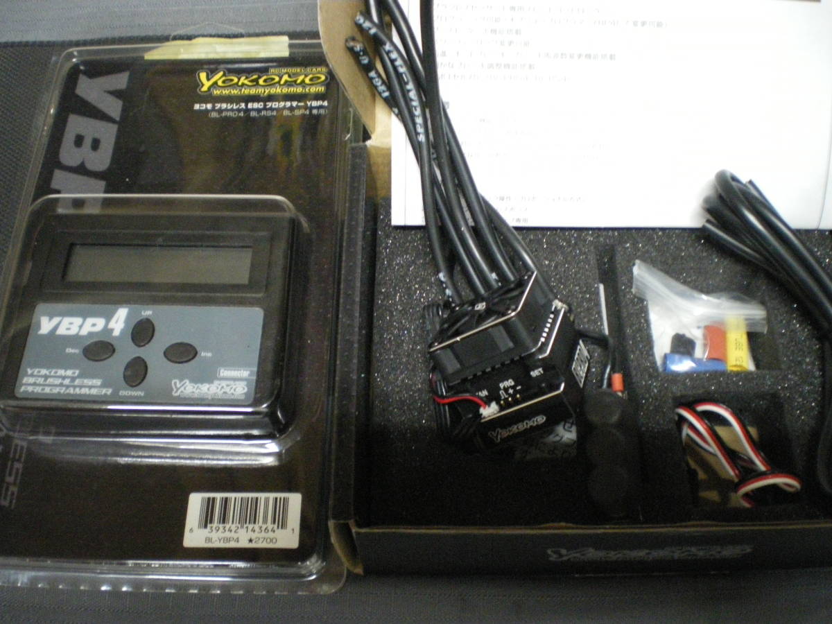 YOKOMO BL-PRO 4 ブラシレスアンプ プログラマー YBP4 付き ＜ ヨコモ XRAY ＞(アンプ)｜売買されたオークション情報、yahooの商品情報をアーカイブ公開 ...