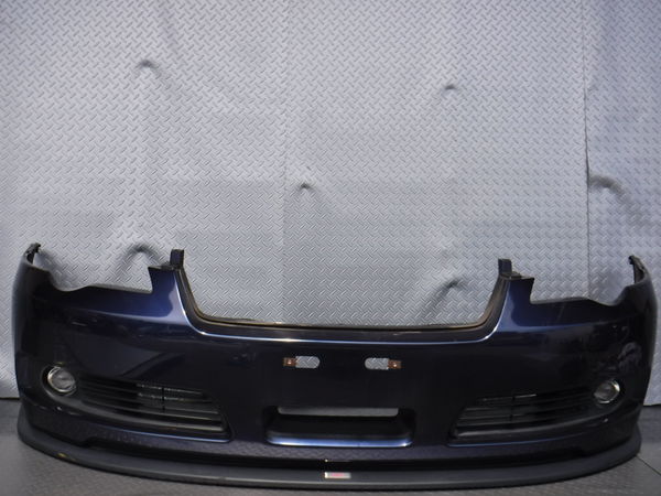 スバル純正 BPE BLE レガシィ 前期 3.0R フロントバンパー STIリップ付 57704AG130 カラー 35J BP5 BL5 ...