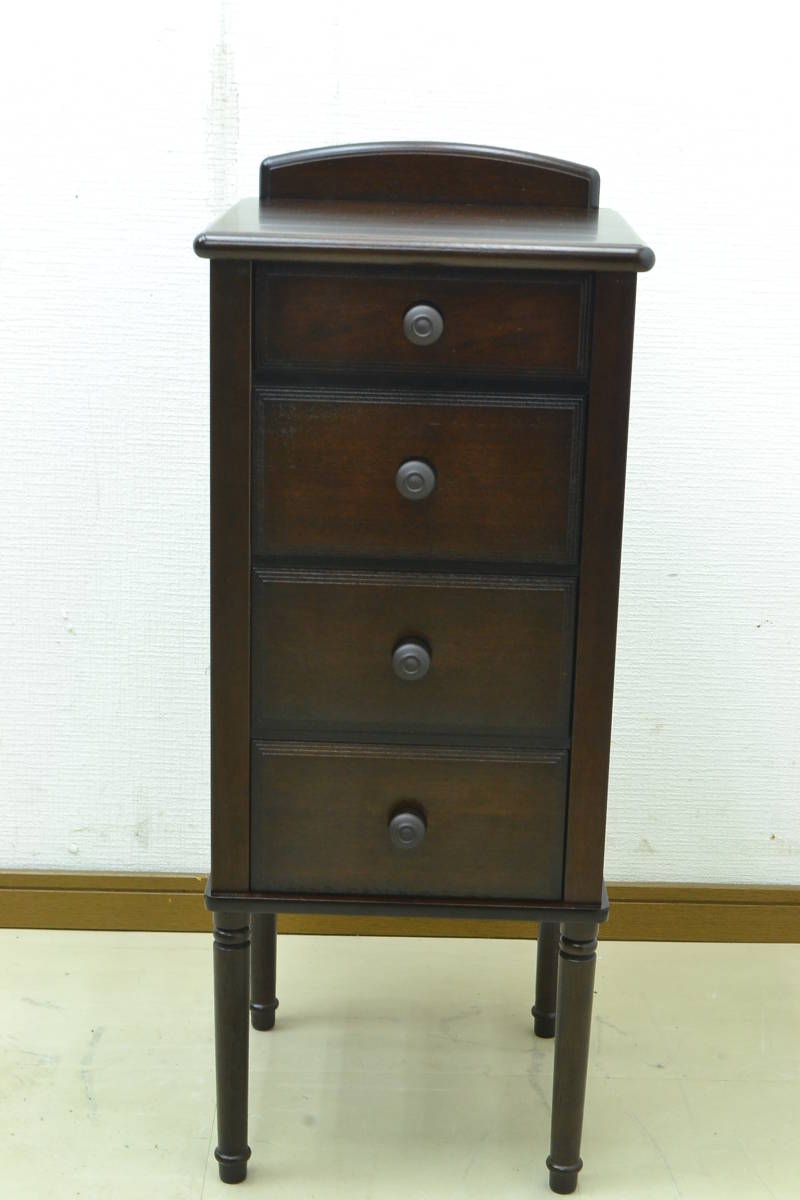 e183 maruni マルニ ミニチェスト 4段 収納 サイドチェスト 小物入れ 電話台(maruni（マルニ）)｜売買されたオークション情報、yahooの商品情報をアーカイブ公開 ...