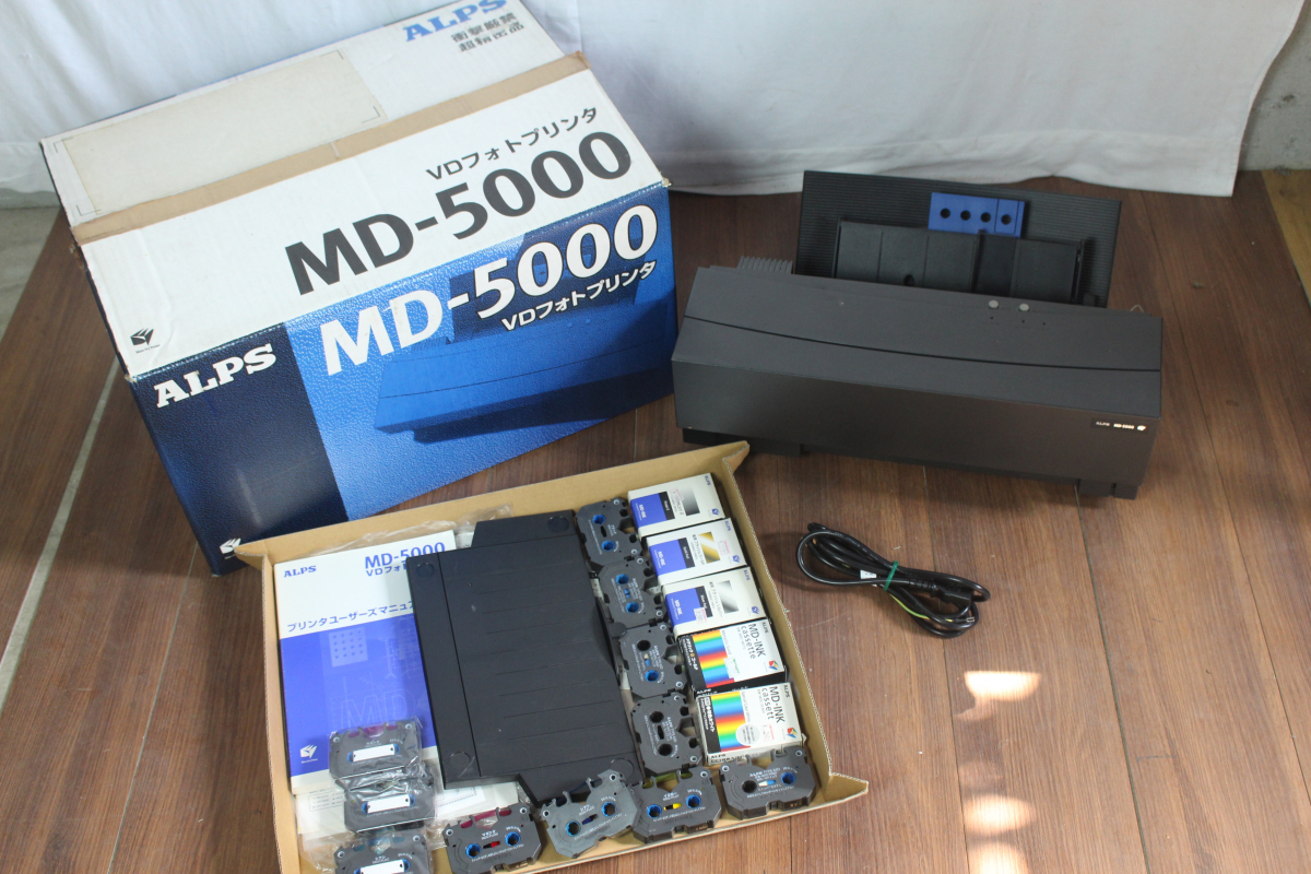 68COJ ALPS/アルプス MD-5000 MDプリンター インクリボン カセット セット まとめ(プリンタ、プロッタ)｜売買された ...