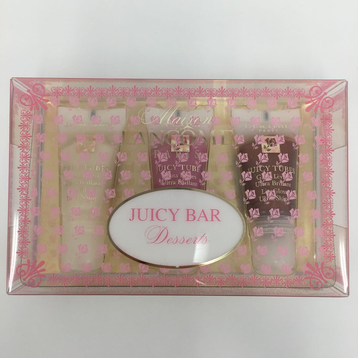 LANCOME ランコム JUICY BAR Desserts JUICY TUBES ジューシーチューブ グロス リップ 3本セット ⑤ ...