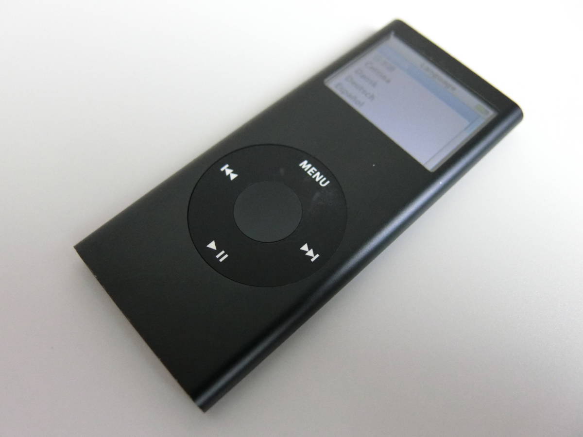 Apple iPod nano A1199 第 2 世代 8GB ブラック(iPod nano)｜売買されたオークション情報、yahooの商品 ...