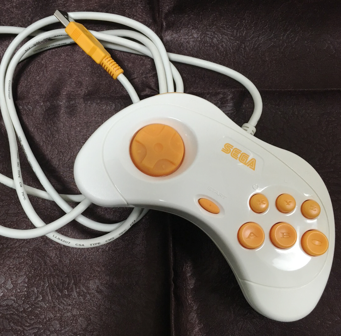 復刻版 セガサターン コントロールパッド USBコントローラ(ジョイスティック)｜売買されたオークション情報、yahooの商品情報をアーカイブ ...