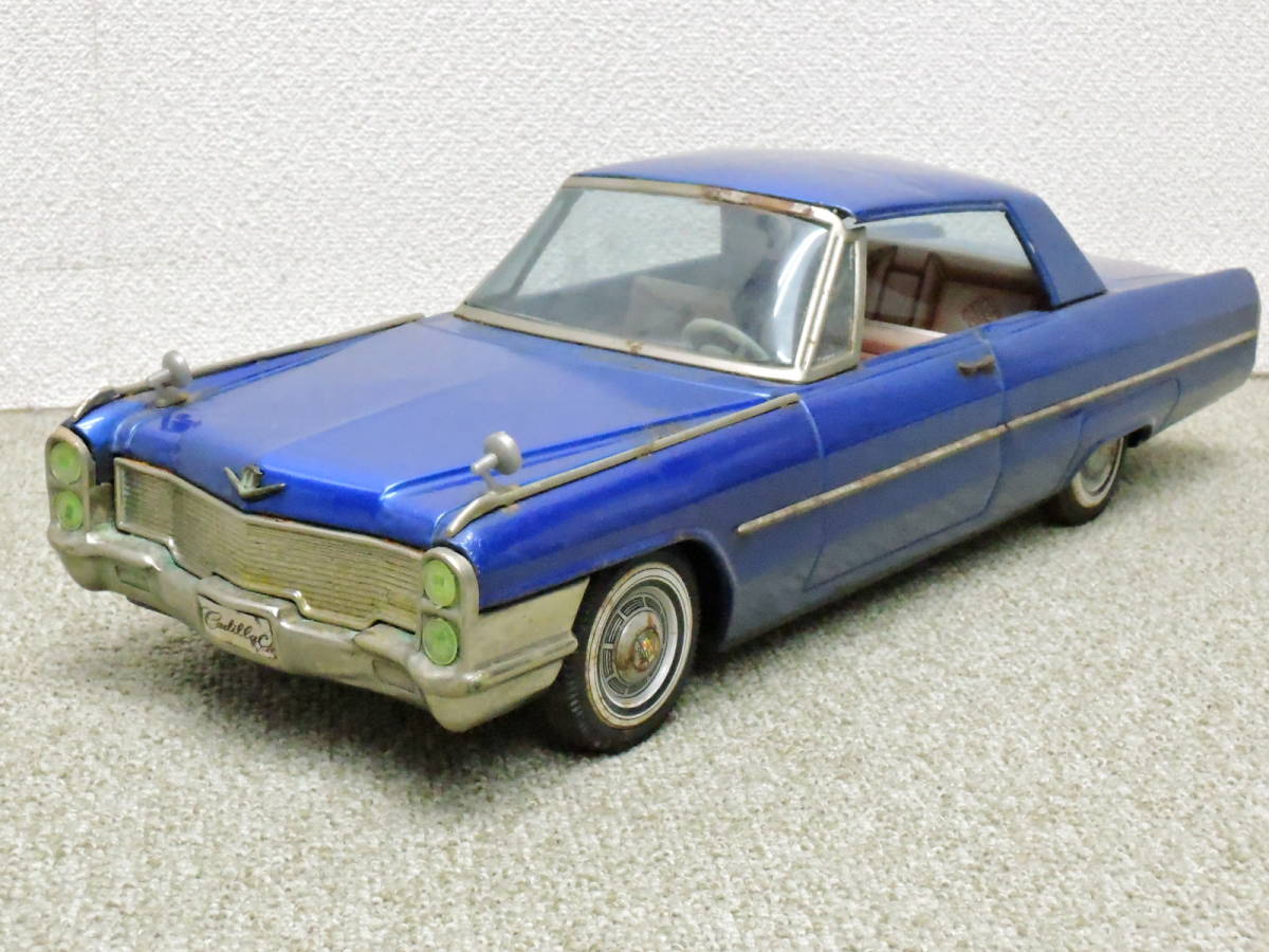 日本製ブリキ ATC CADILLAC キャディラック キズ 錆び 青メタ 約66cm 箱無(自動車)｜売買されたオークション情報、yahoo ...