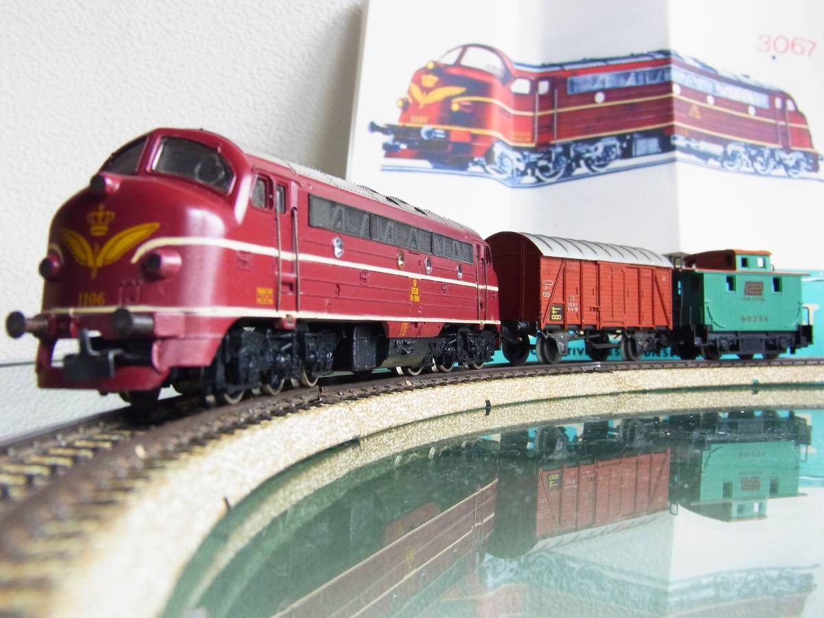 Marklin メルクリン #3067.2 DSB MY1106 ディーゼル機関車と#4577 車掌車のセット＋α レアなサービス品 完動 良品(外国車輌)｜売買されたオークション情報 ...