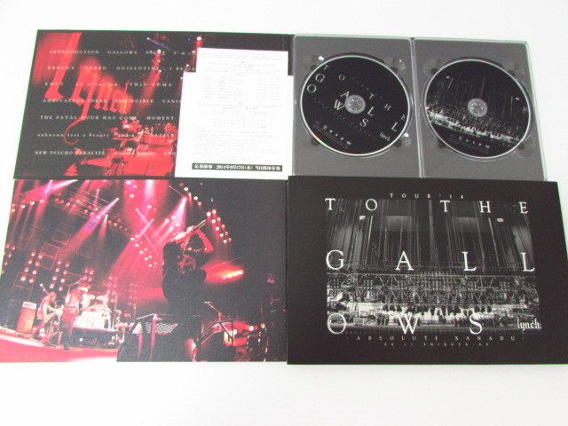 lynch リンチ TOUR’14 TO THE GALLOWS -ABSOLUTE XANADU-04.23 SHIBUYA-AX 初回限定版 DVD 3352(ジャパニーズポップス)｜売買 ...