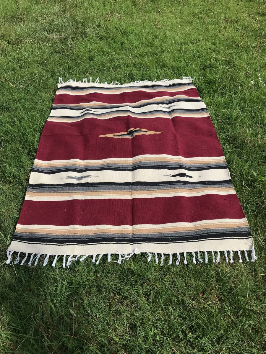 El Paso Saddle Blanket エルパソ ニュー ダイヤモンド ブランケット WINE ラグ 140×210(4人～)｜売買されたオークション情報、yahooの商品情報を ...