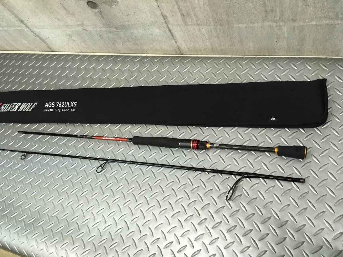 ダイワ シルバーウルフ AGS SILVER WOLF AGS 762 ULXS 762ULXS(ダイワ)｜売買されたオークション情報、yahooの商品情報をアーカイブ公開 - オークファン ...