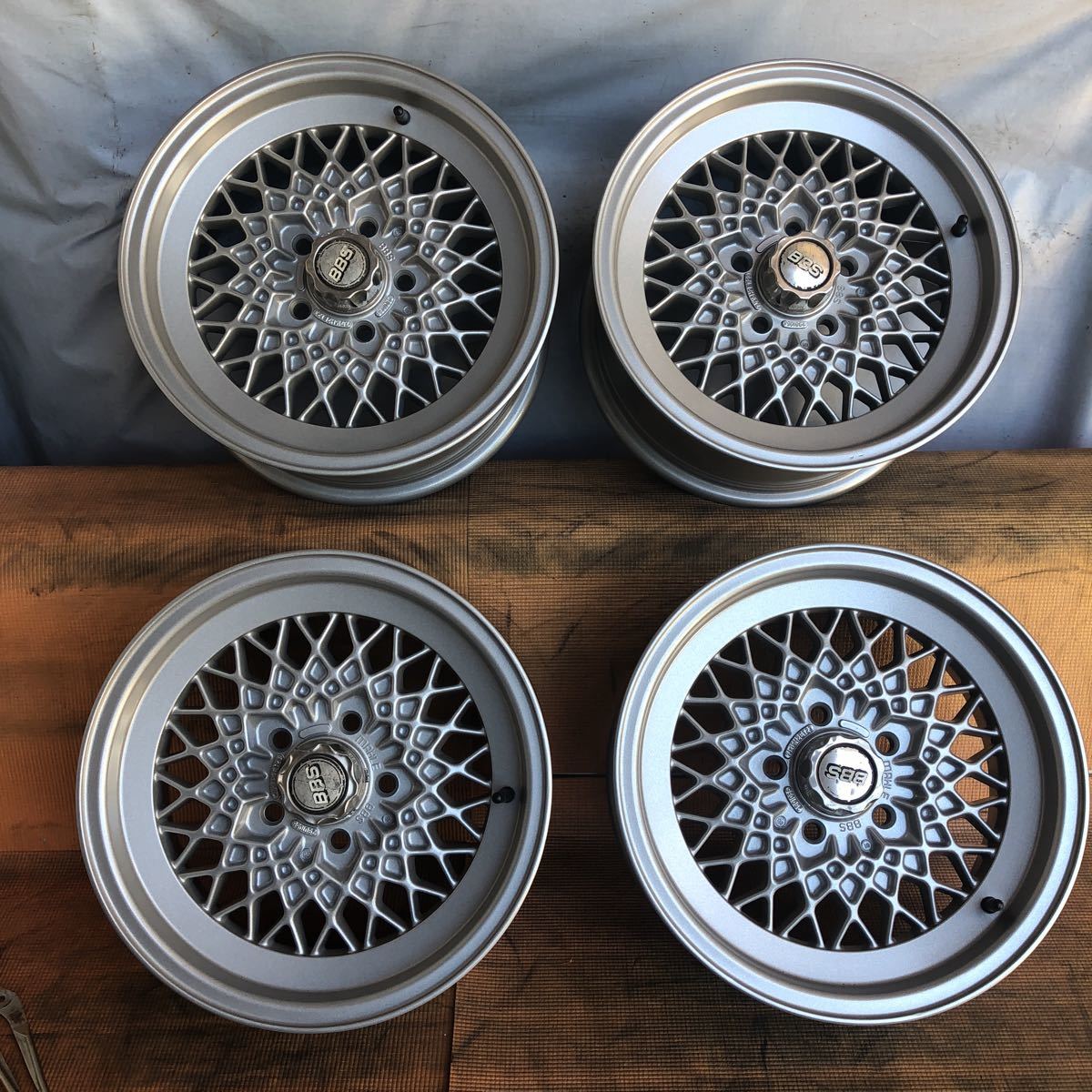 496 BBS MAHLE マーレ 15インチ 7J×15H2 ET23 PCD110 5穴 アルミホイール4本セット(社外品)｜売買された ...