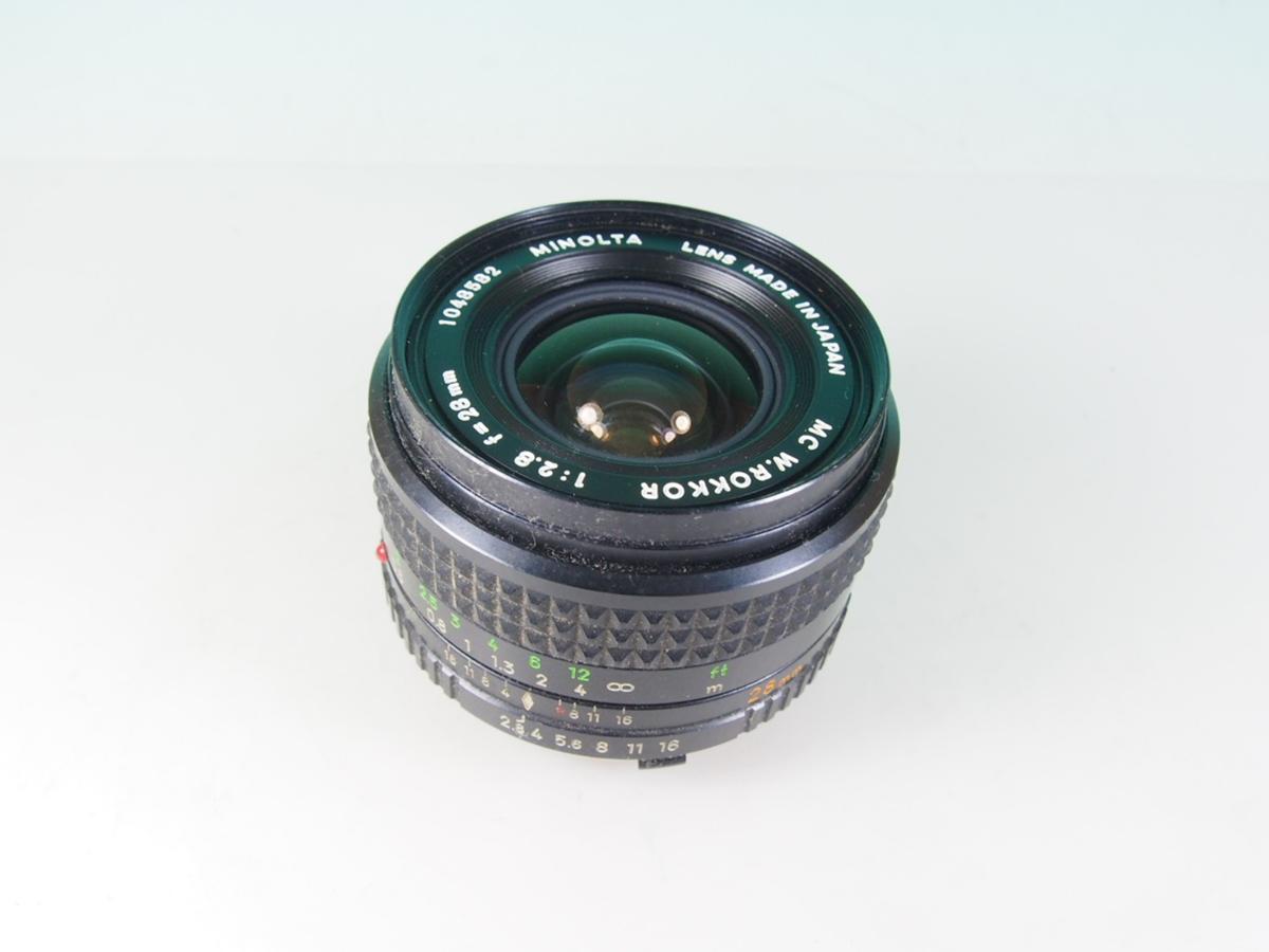 B999 ジャンク ミノルタ MC W.ROKKOR 28mm F2.8(ミノルタ)｜売買されたオークション情報、yahooの商品情報を ...