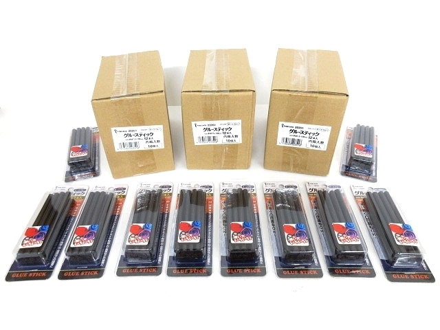 BA260 ミツトモ製作所 グルースティック ダークブルー 12本入x40箱 / 約7.5mmx100mm / 20351 / スリーアキシス ...