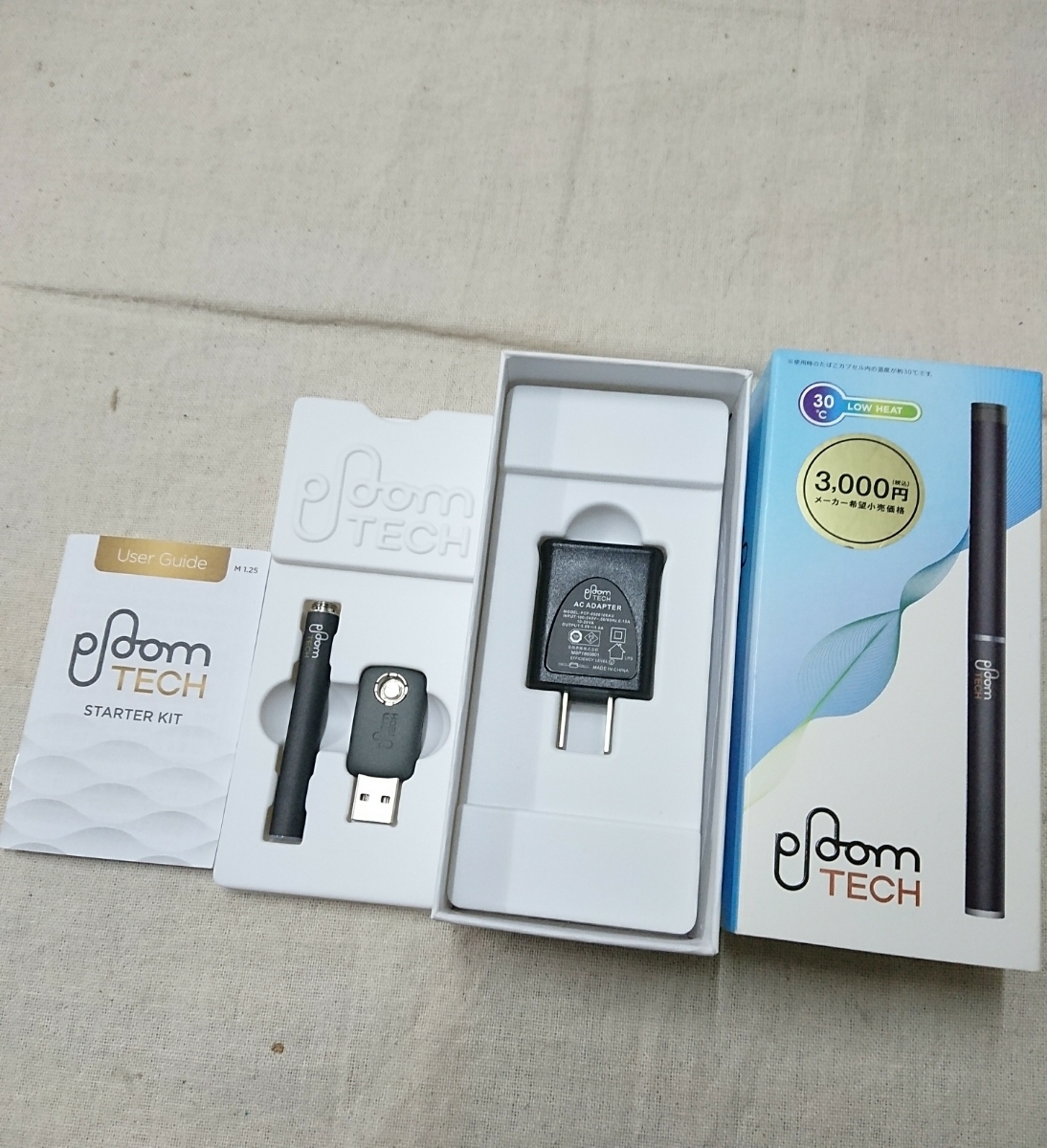 Proom TECH プルームテック スターターキット バッテリー USBチャージャー ACアダプター 電子タバコ(その他)｜売買されたオークション情報、yahooの商品情報をアーカイブ公開 ...