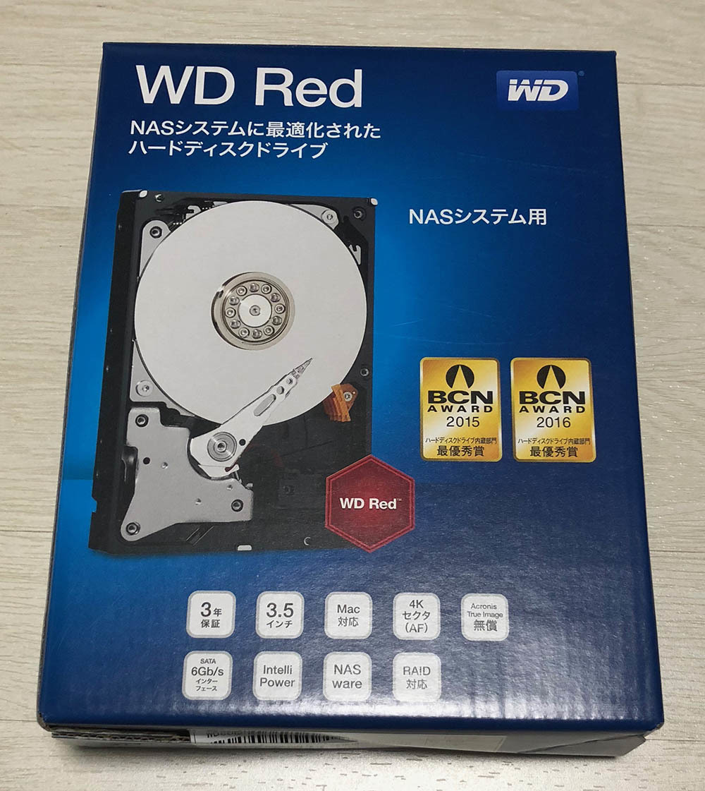 Western Digital WD Red 8TB WD80EFZX 8TB NAS HDD 保証期間2021年3月 2(2TB～)｜売買さ ...