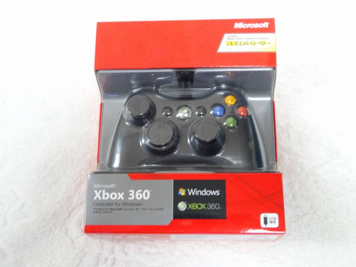 国内正規品マイクロソフト Xbox360 Controller for Windows リキッドブラック 52A-00006(その他)｜売買されたオークション情報、yahooの商品情報を ...