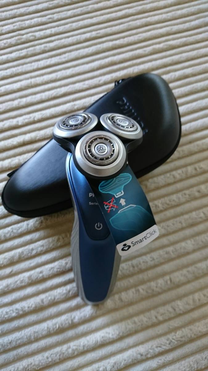 PHILIPS電気シェーバー おまけノーズトリマーseries9000 S8980/13 ブルーシルバー(フィリップス)｜売買された ...