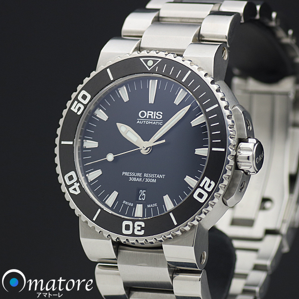 1円 ORIS オリス アクイス デイト メンズ 自動巻き 01 733 7653 4154-07 8 26 01PEB 箱保取説(オリス)｜売買されたオークション情報、yahooの商品情報を ...