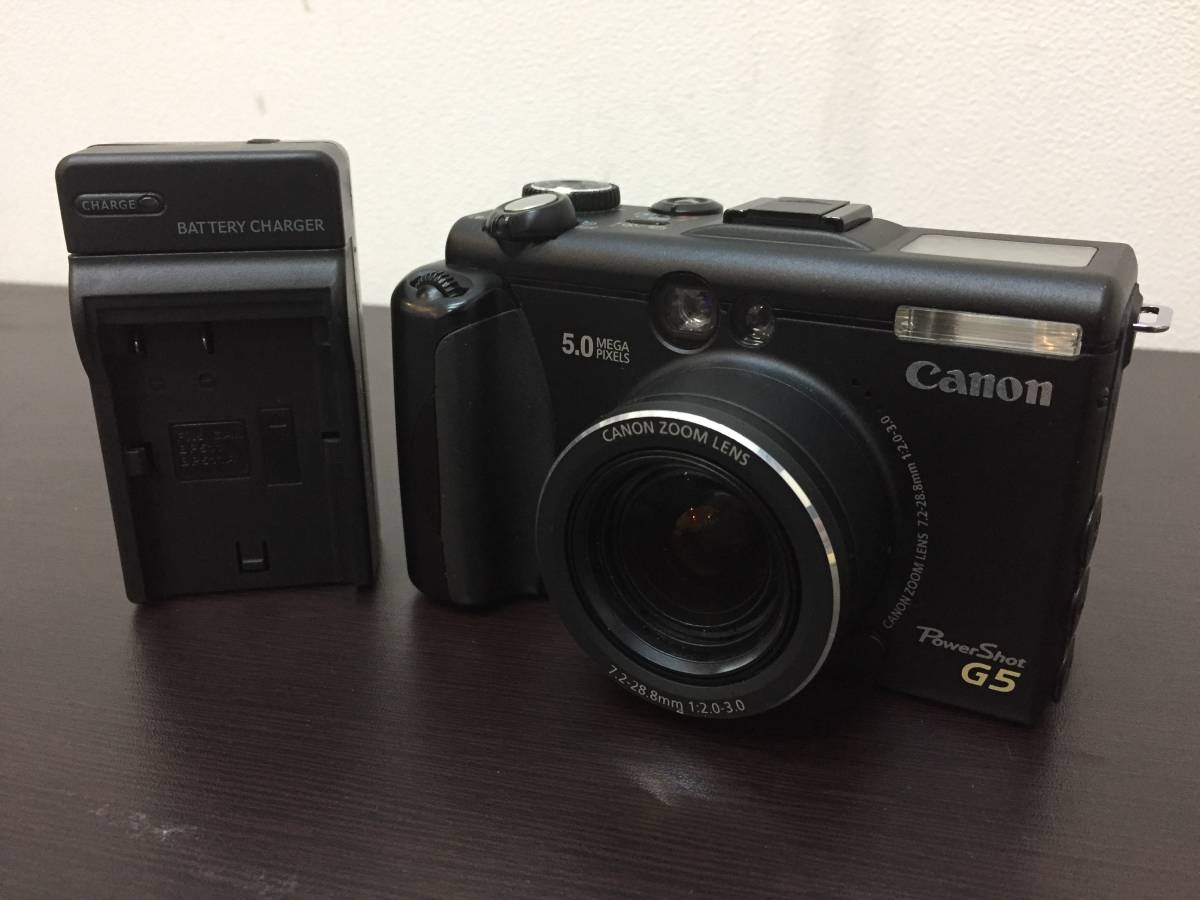 6224 Cannon キャノン PowerShot G5 PC1049 5.0MEGA PIXELS きれい(キヤノン)｜売買された ...