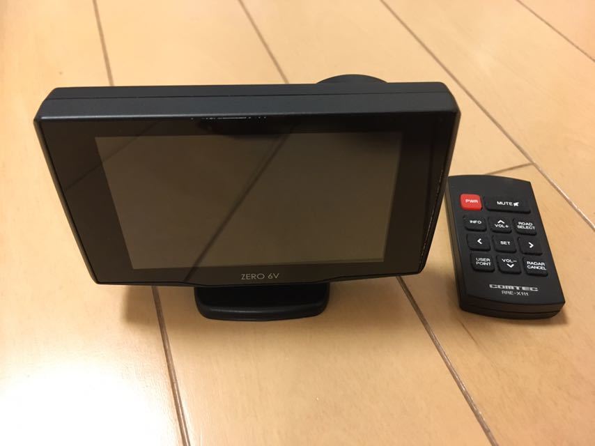 コムテック ZERO6V GPS搭載液晶表示レーダー探知機 電源コード無し 作動品(コムテック)｜売買されたオークション情報、yahooの商品情報をアーカイブ公開 - オークファン ...