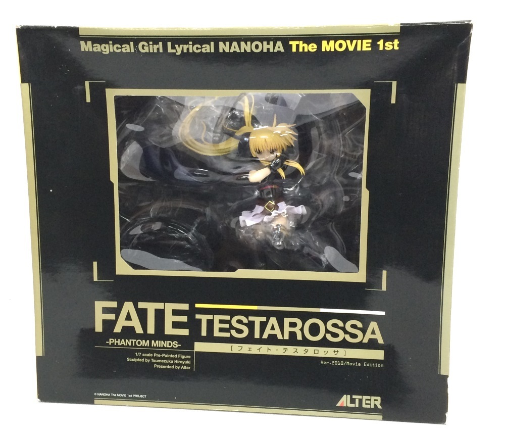 Y482 魔法少女リリカルなのは/The MOVIE1st フェイト テスタロッサ-PHANTOM MINDS-/1/7スケール/フィギュア 品/開封品(魔法少女リリカルなのは)｜売買された ...