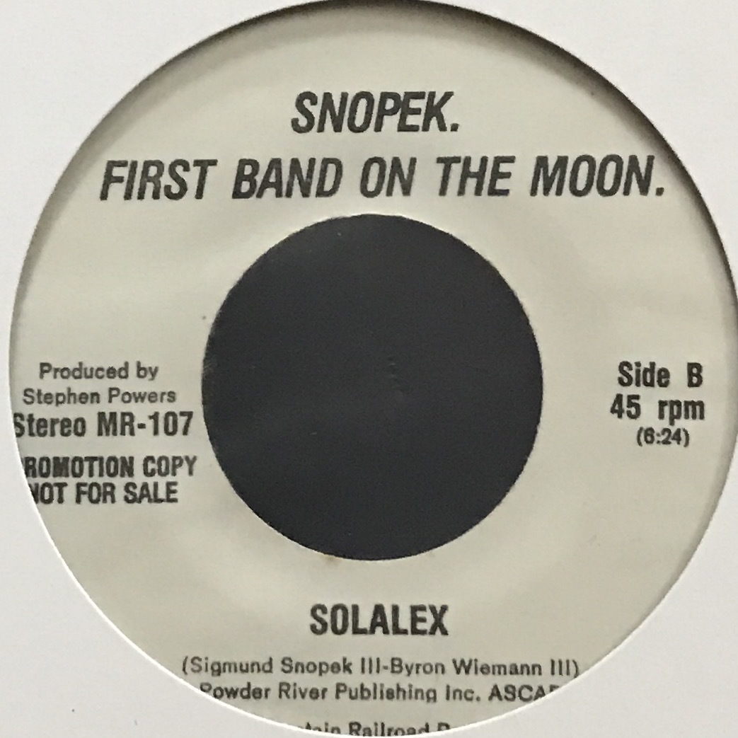 EP Snopek - First Band On The Moon New Wave/Art Rock Mountain Railroad ...
