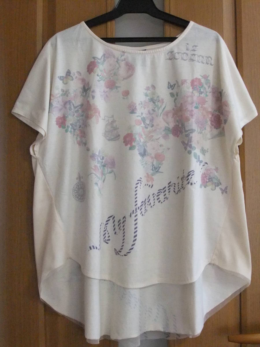 is ScoLar イズスカラー カットソー バラ M(Mサイズ)｜売買されたオークション情報、yahooの商品情報をアーカイブ公開 - オークファン（aucfan.com）