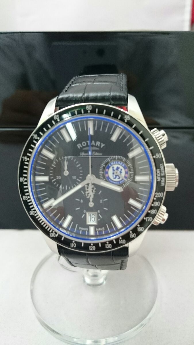 ROTARY ロータリー CHELSEA FC サッカー 腕時計 クロノグラフ クォーツ 240019262836(ロータリー)｜売買された ...