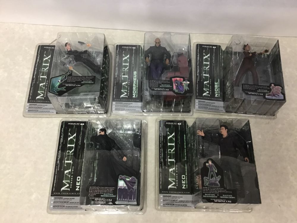 マクファーレントイズ マトリックス NEO MORPHEUS NIOBE TRINITY(フィギュア)｜売買されたオークション情報、yahoo ...