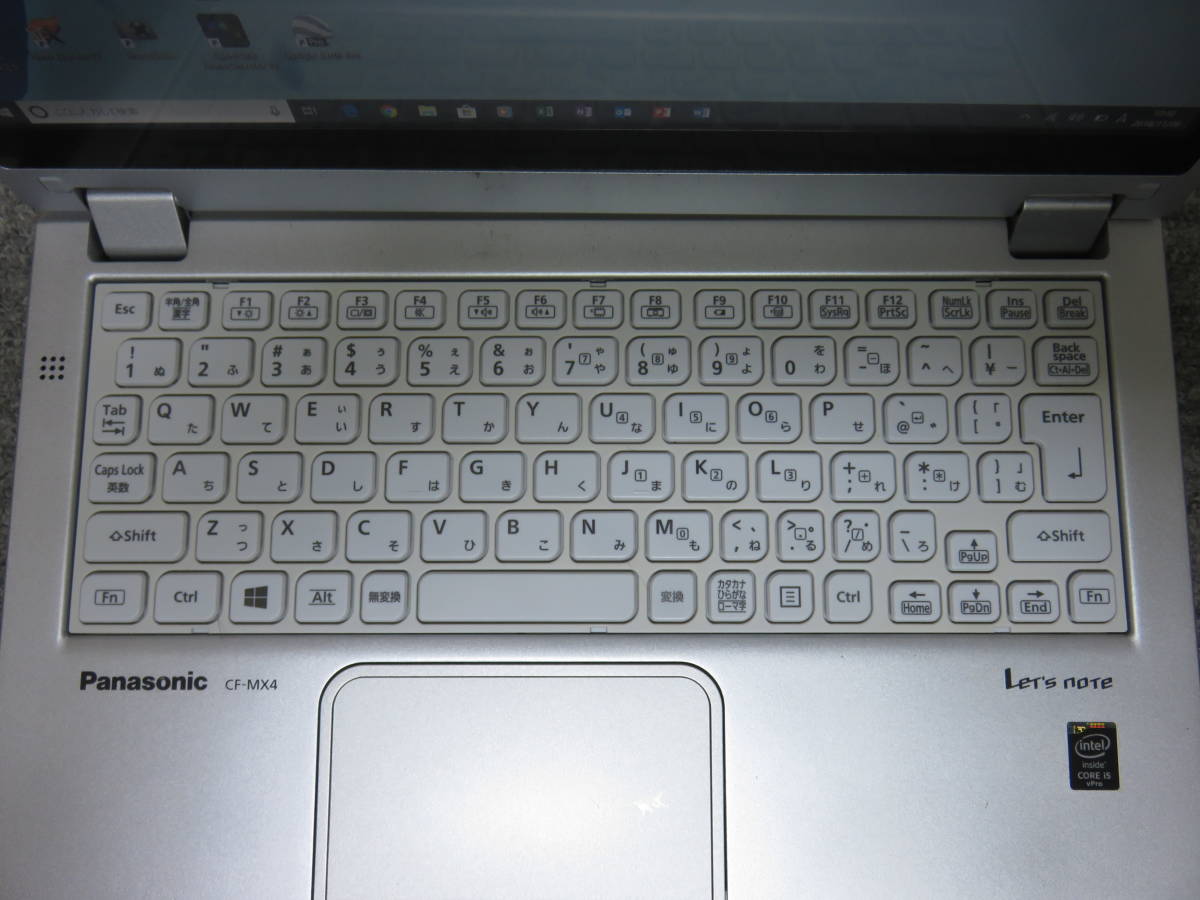 Let's note CF-MX4 12.5型タッチパネル Full 秒速起動Core i5 - 5300U / 4GB / SSD128GB SIMスロット付 Windows10 ...