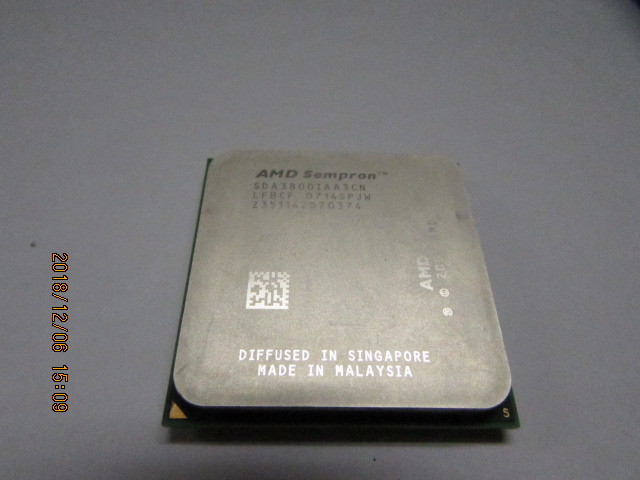AMD Sempron SDA3800(Sempron)｜売買されたオークション情報、yahooの商品情報をアーカイブ公開 - オークファン（aucfan.com）