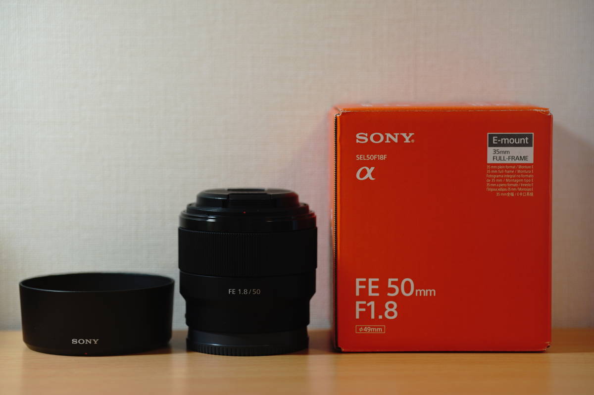 SONY ソニー FE 50mm F1.8 SEL50F18F 極 保証残あり 19年6月ま(ソニー、ミノルタ)｜売買されたオークション情報 ...