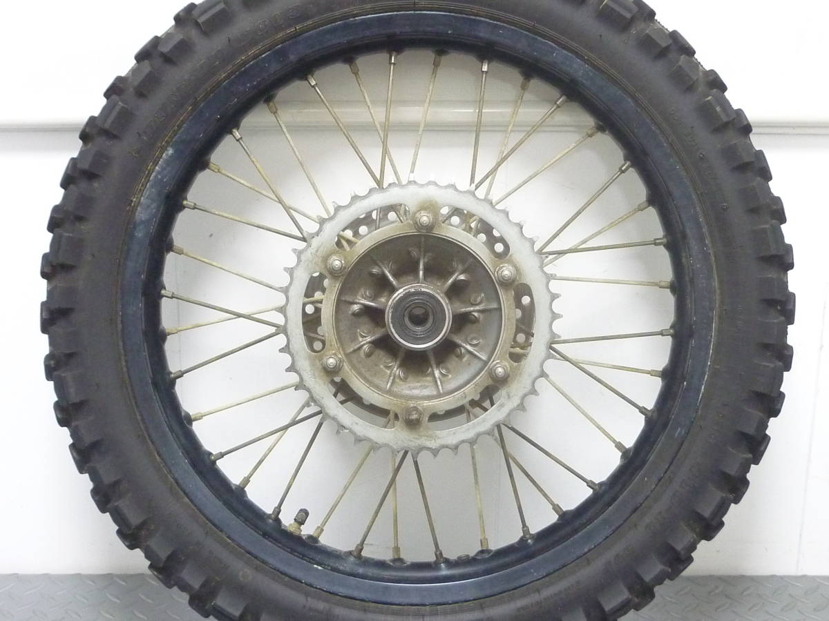 カワサキ スーパーシェルパ KL250G リアホイール D99E72(リア)｜売買されたオークション情報、yahooの商品情報をアーカイブ公開 ...