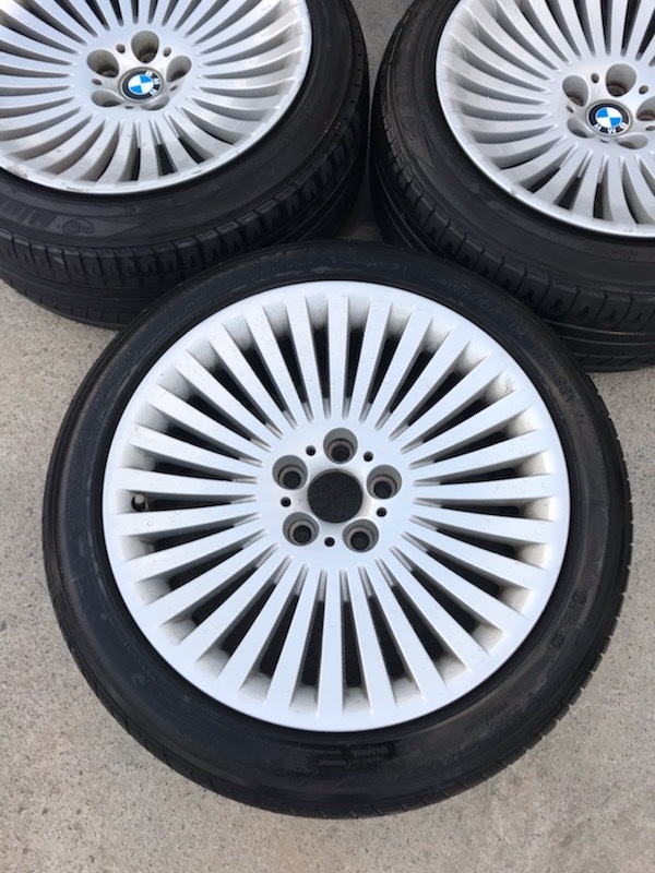 BMW 7シリーズ E65 E66 純正 19インチ アルミホイール 5本セット 9J/10J 品(ラジアルタイヤ)｜売買されたオークション ...