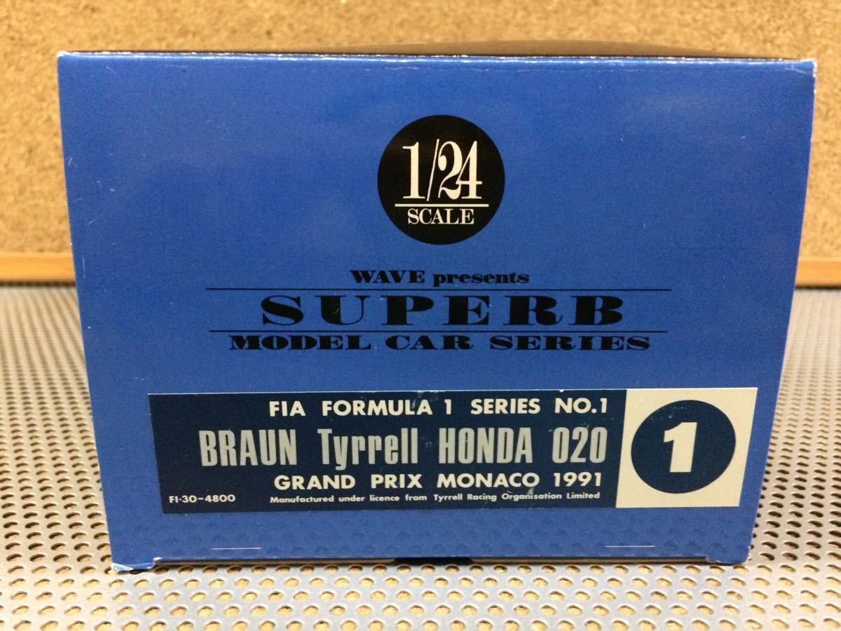 未展示 1/24 ウェーブ WAVE ブラウン ティレル タイレル ホンダ 020 モナコGP 1991 中嶋.悟 PIAA EPSON(レーシングカー)｜売買されたオークション情報 ...