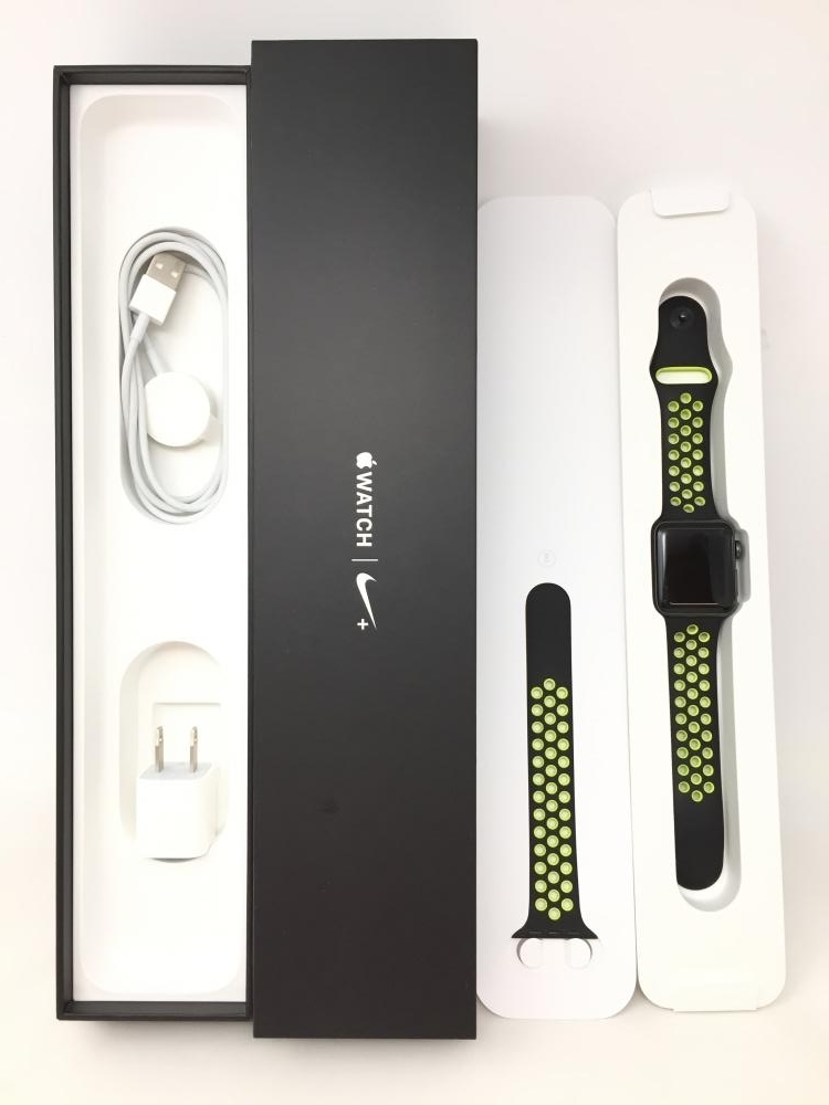 693 Apple Watch Series2 38mm スペースグレイアルミニウムケース/ボルトNikeスポーツバンド /080(その他)｜売買されたオークション情報、yahooの商品情報を ...
