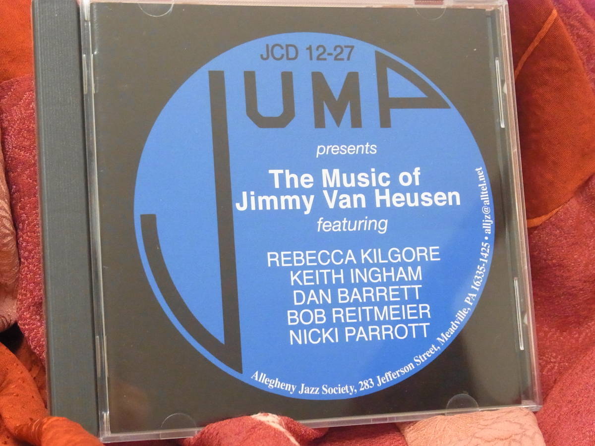 レベッカ キルゴア ヴォーカル CD17曲 The Music Of Jimmy Van Heusen / キース インガム p 寛ぎスイング派 &歌伴名人(ジャズ一般)｜売買された ...