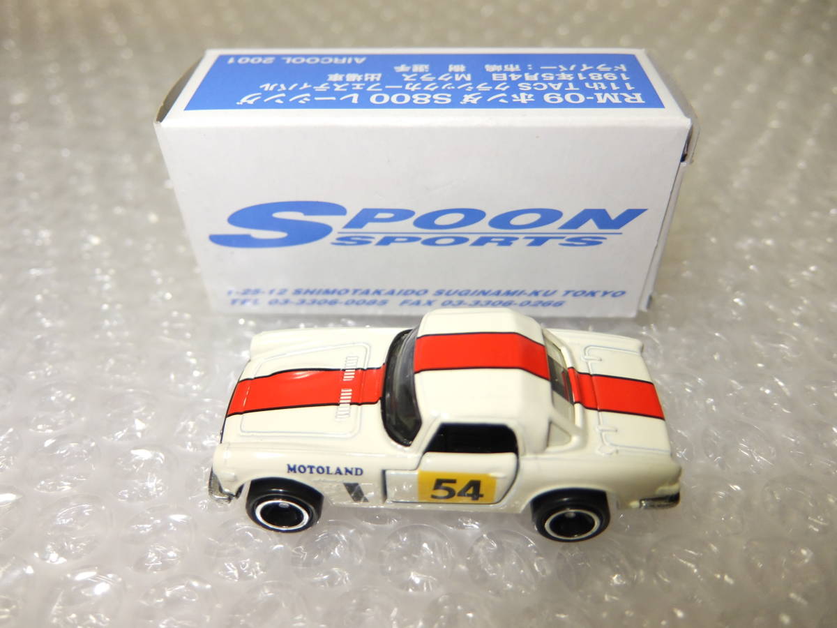 レアもの エアクール特注トミカ ホンダS800レーシング ワイドタイヤ仕様 SPOON SPORTS(乗用車)｜売買されたオークション情報 ...