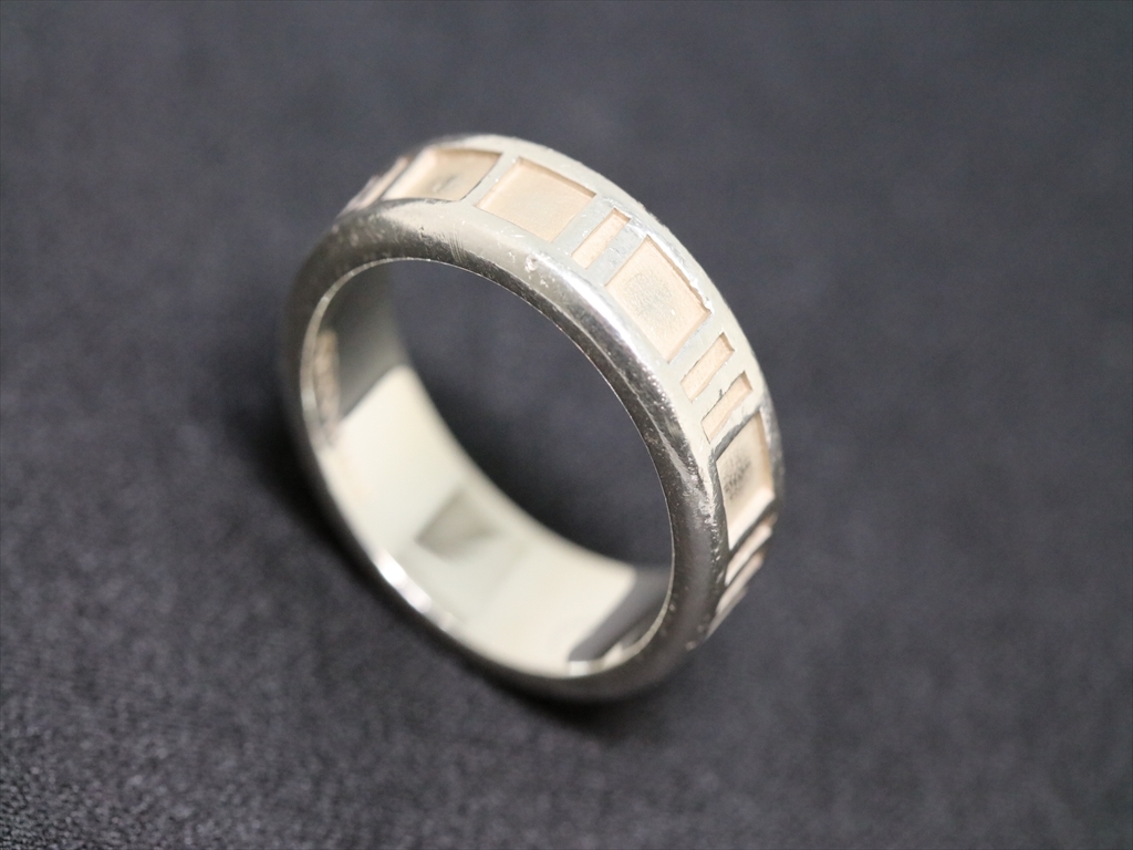 正規良品 ティファニー 925 アトラス 指輪/リング メンズ 13号 セミワイド シルバー E321(シルバー)｜売買されたオークション情報、yahooの商品情報をアーカイブ公開 ...