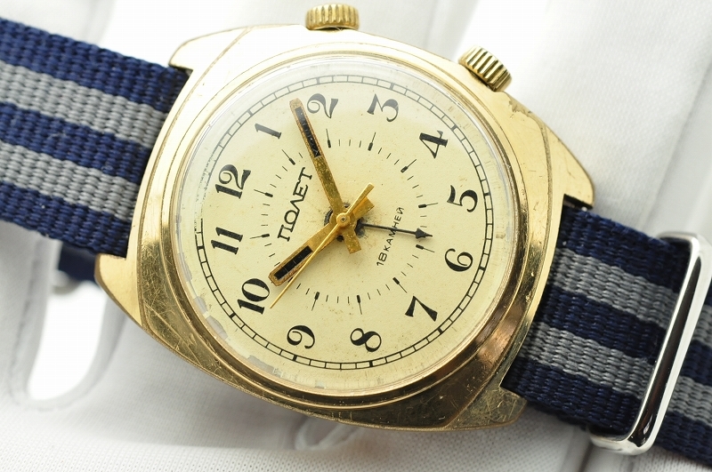 NOAET ロシア製 ビンテージ アラーム メンズ 腕時計 手巻き 18石 ミリタリー CCCP USSR 旧ソ連 VINTAGE ALARM ...