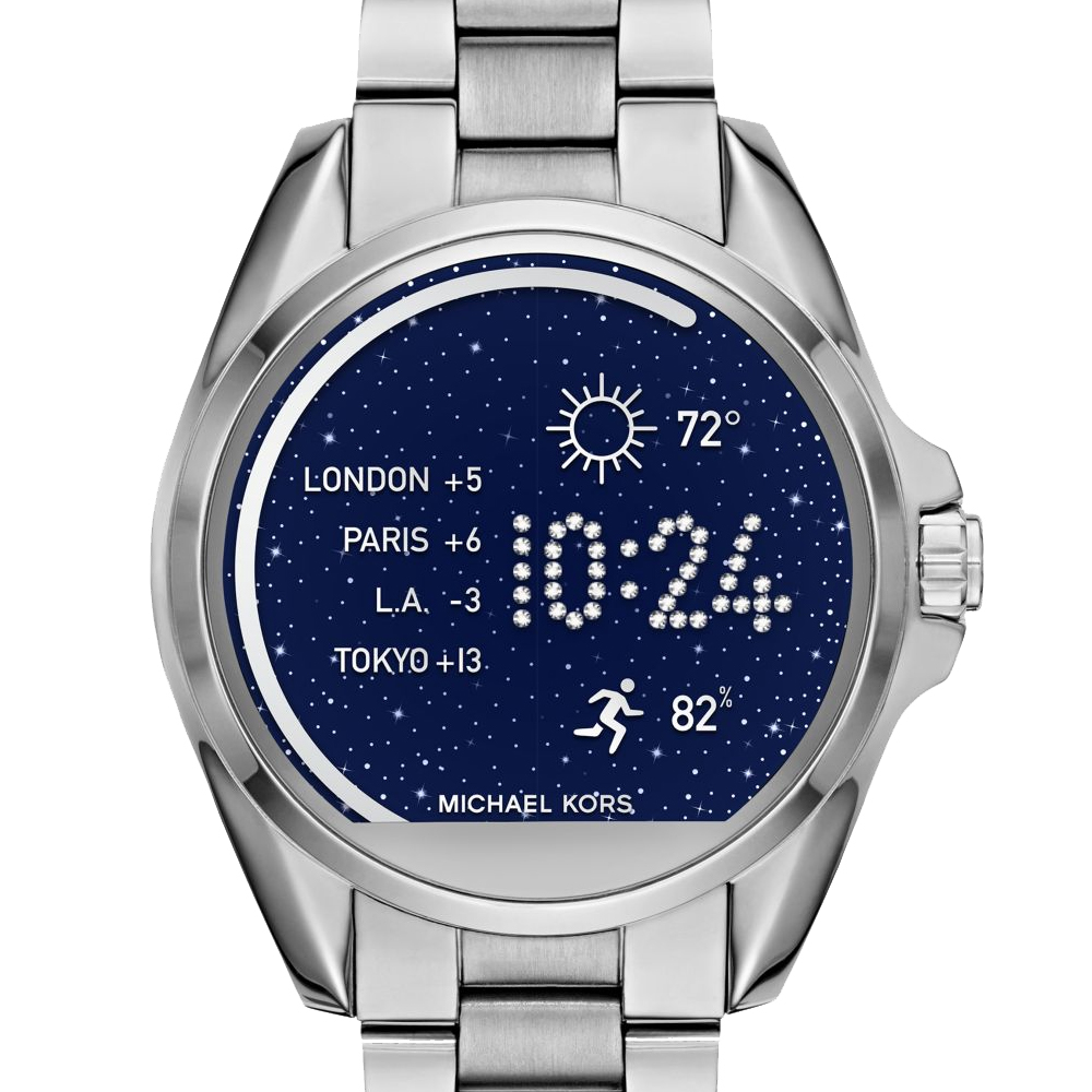 マイケルコース レディース ブラッドショウ スマートウォッチ タッチスクリーン シルバー 黒文字盤 MKT5012 I1793(その他)｜売買 ...