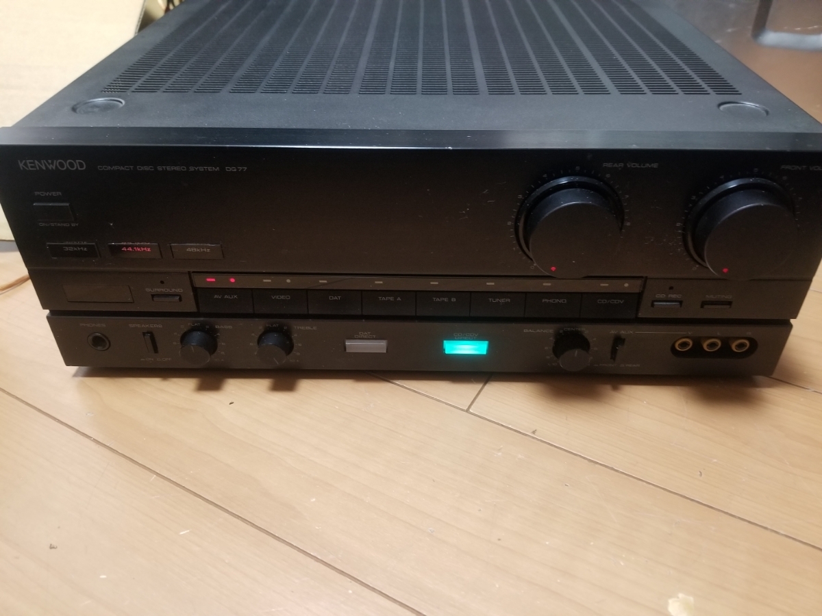 KENWOOD A-7E ROXY DG77 アンプ DAC内蔵ジャンク(KENWOOD)｜売買されたオークション情報、yahooの商品情報をアーカイブ公開 - オークファン（aucfan.com）