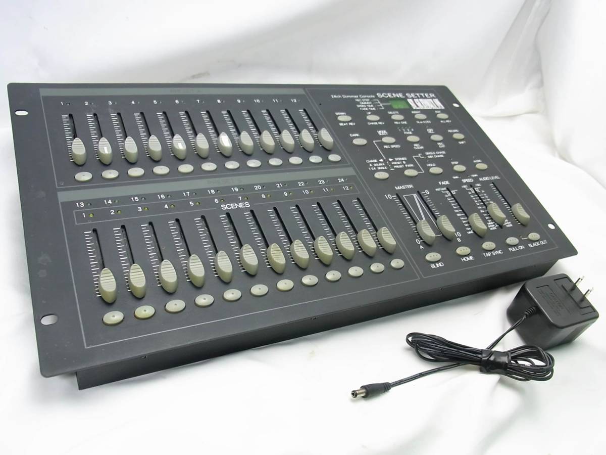 STAGE EVOLUTION ステージエボリューション SCENE SETTER DMXコントローラー(レコーディング、PA機器)｜売買されたオークション情報、yahooの商品情報を ...