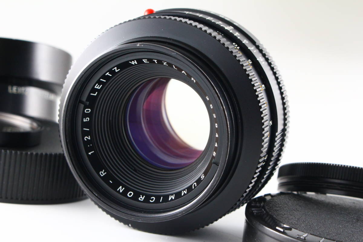 超極上級 Leica SUMMICRON-R 50mm F2 2カム 付属品充実 ズミクロン 3524(ライカ)｜売買されたオークション情報、yahooの商品情報をアーカイブ公開 ...