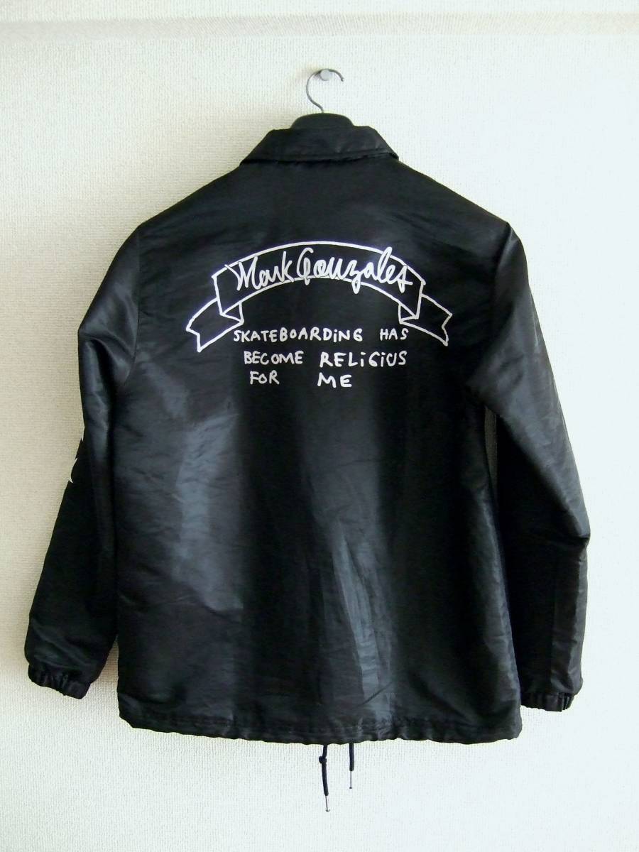MARK GONZALES マークゴンザレス x BASE CONTROL ベースコントロール コーチジャケット ブルゾン(Mサイズ)｜売買されたオークション情報、yahooの商品情報を ...
