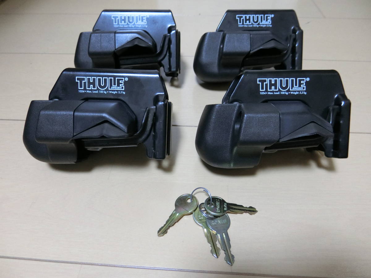 クローゼット保管品 THULE 1054 フットベース 鍵付き 鍵4本付き(キャリアベース)｜売買されたオークション情報、yahooの商品情報 ...